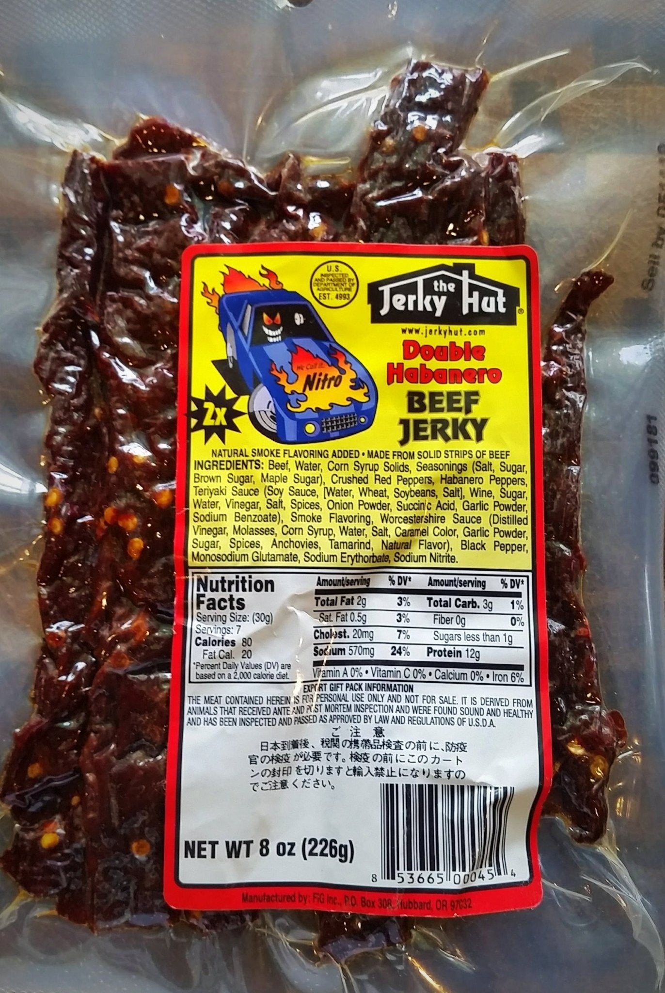 Jerky Hut | Habanero 2x - (Nitro)